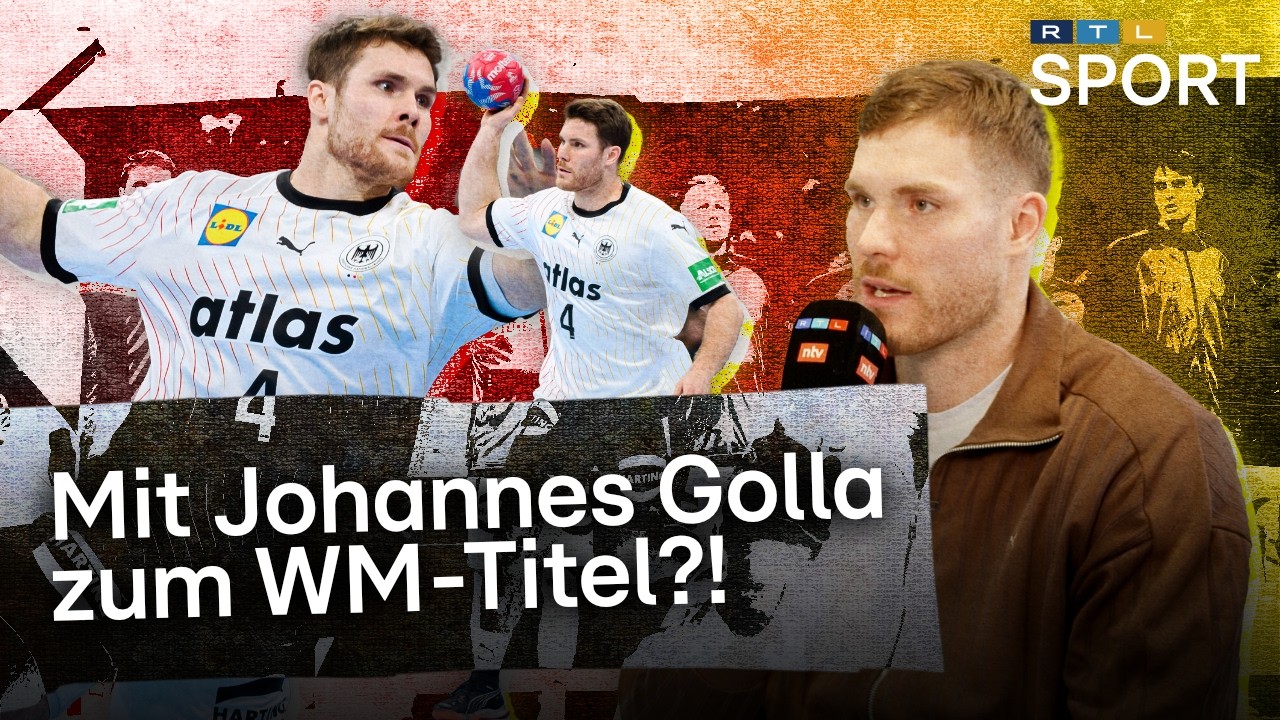 Johannes Golla im Exklusiv-Interview vor der anstehenden Handball ...