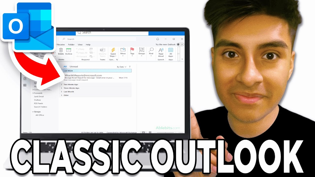 How To Get Classic Outlook Back! - Tutorial - YouTube