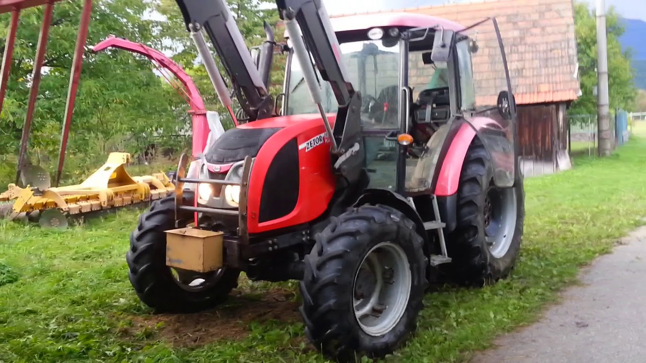 zetor proxima 85 plus - YouTube