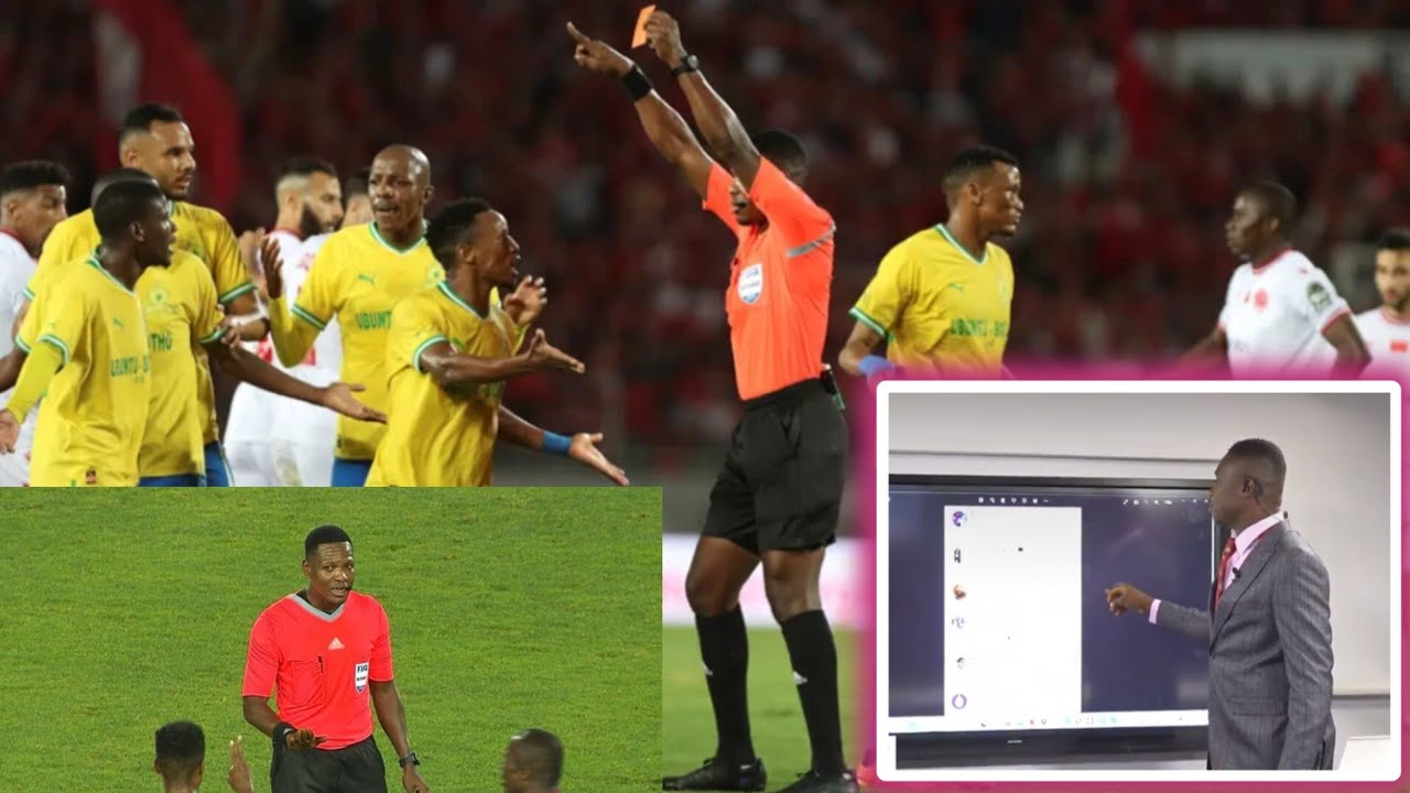 Watch Why South Africans Are Praising Ghana Referee Daniel Laryea - YouTube