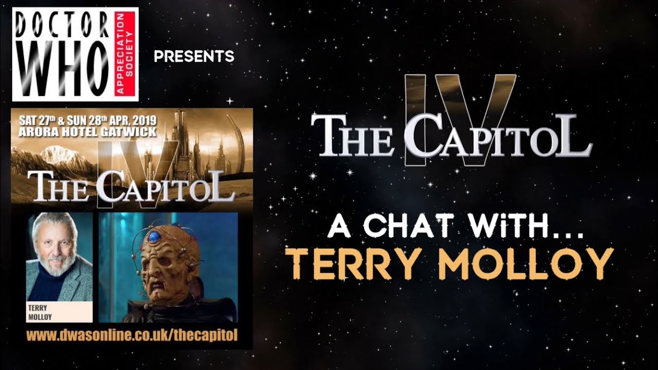 Davros Actor Terry Molloy @ The Capitol IV (Doctor Who Q&A) - YouTube