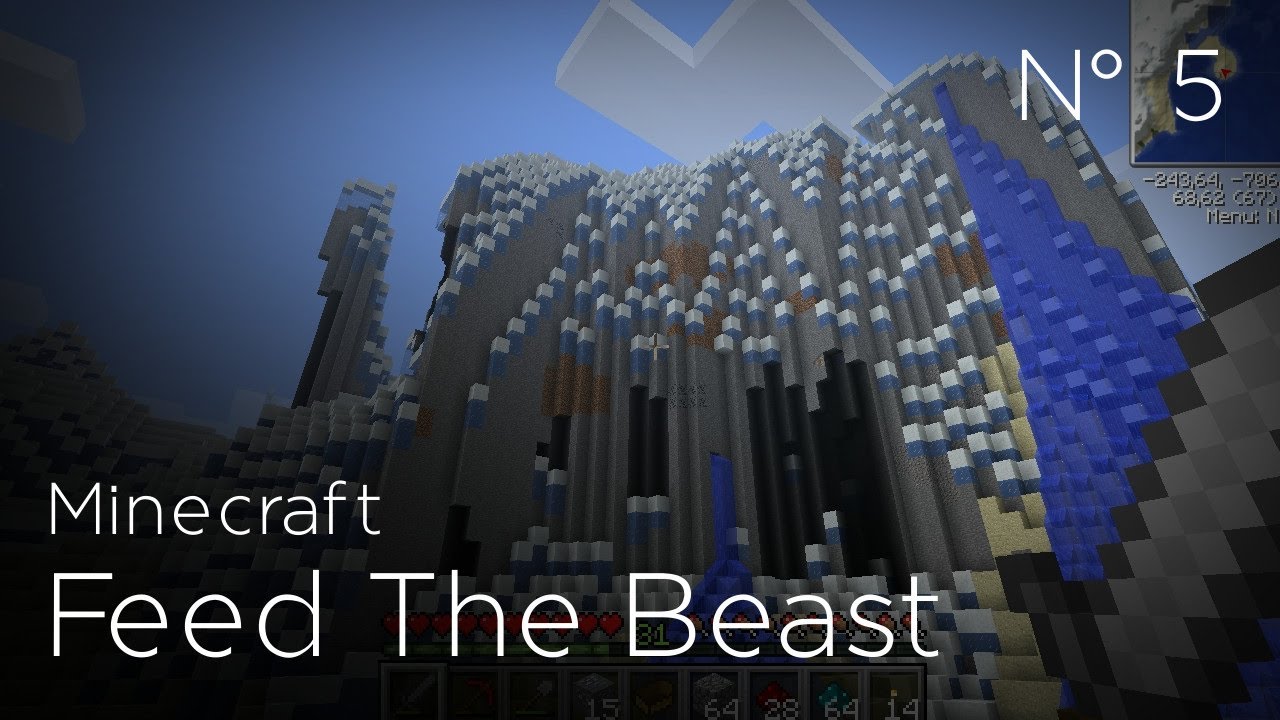 Minecraft Feed The Beast - Episode 5 : Nouvelle map - YouTube