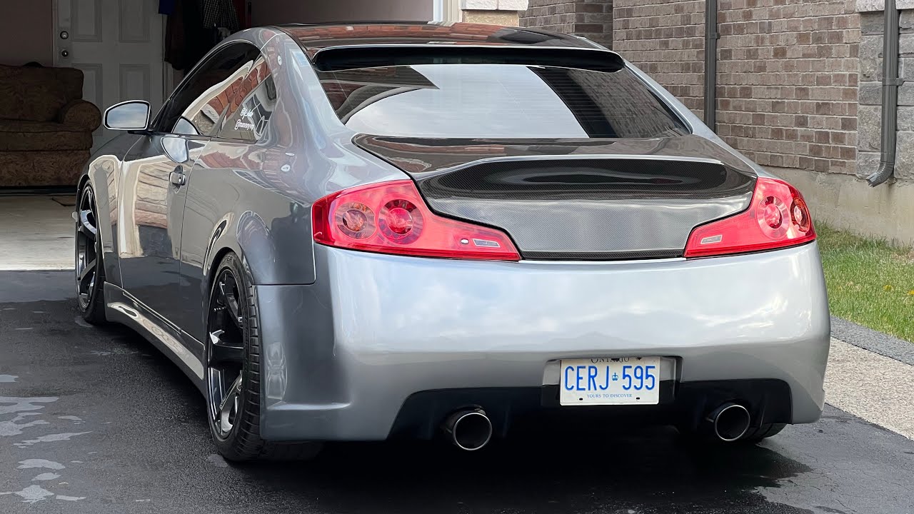 My G35 - Full Walk-around MODS UPDATE - YouTube