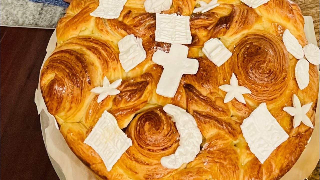 SLAVSKI KOLACH POGACATA I Ukrasi za Slavki Kolach - YouTube
