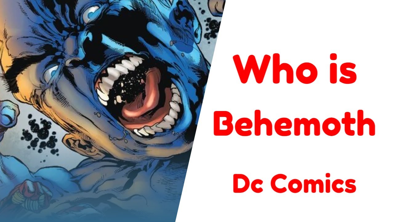 Who Is Dc's Behemoth (The Rip Off Hulk) - YouTube
