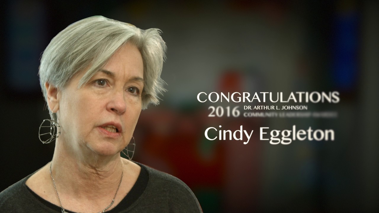 Leadership Award - Cindy Eggleton - Wayne State university - YouTube