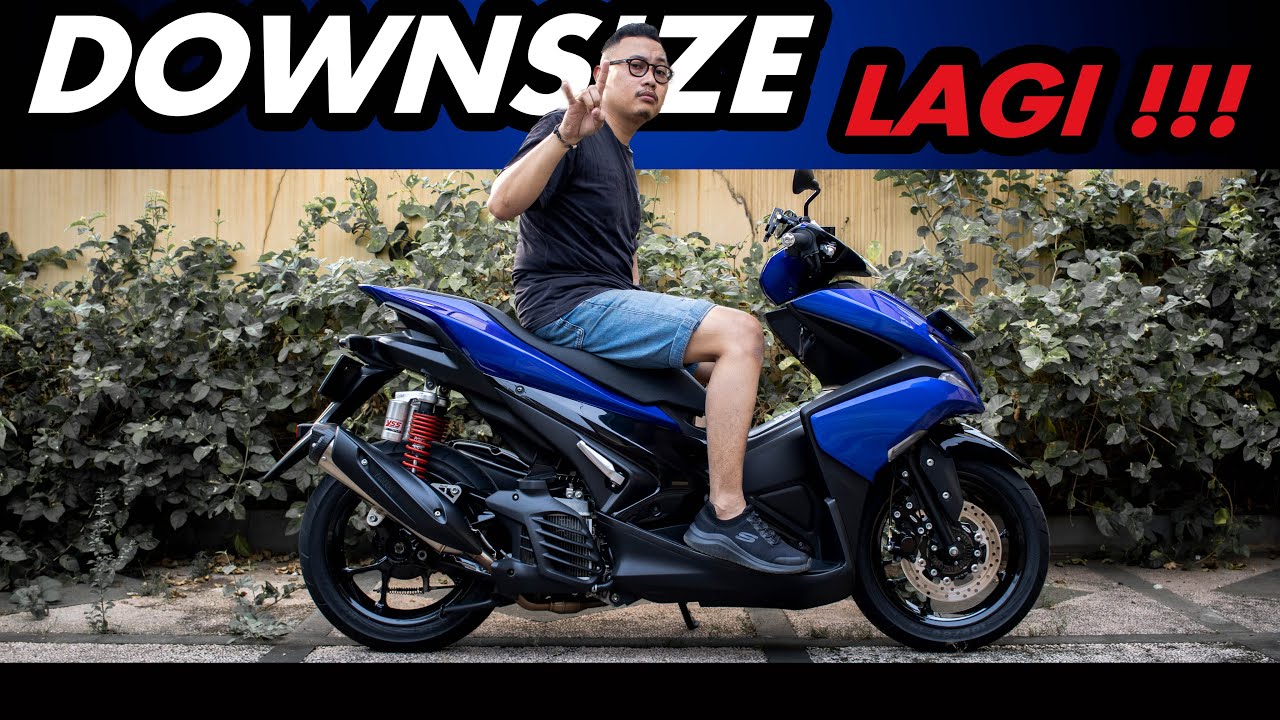 REKOMENDASI DOWNSIZE DI VELG STANDAR AEROX - YouTube