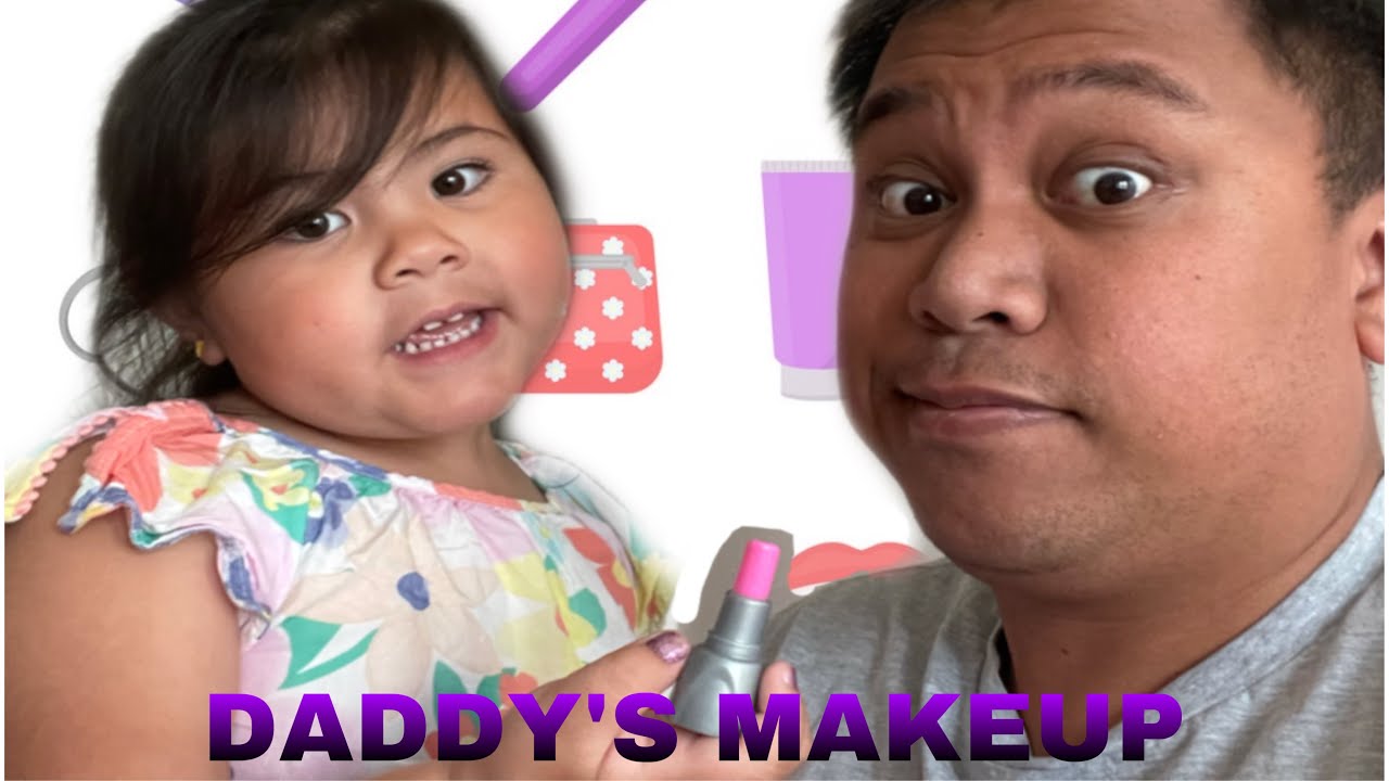 Doing daddy’s makeup. Welcome to my adventures!! - YouTube