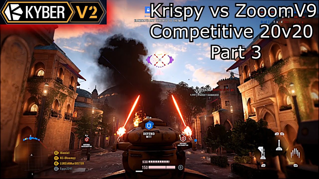 (KYBER V2) Competitive 20v20 GOD TIER Tank Huzz Checks Enemy Team ...