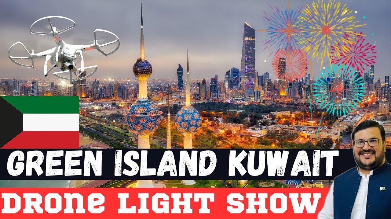Drone Light Show in Kuwait 🇰🇼 - YouTube