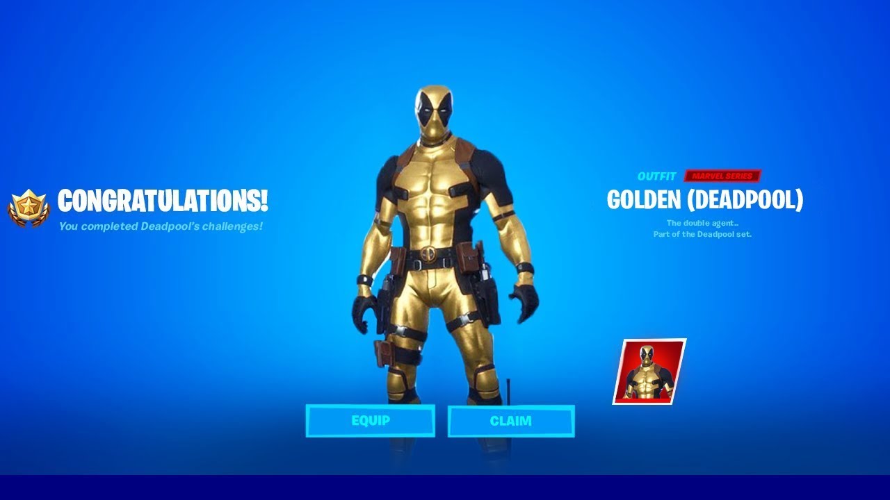 3 SECRET DEADPOOL REWARDS IN FORTNITE! - YouTube