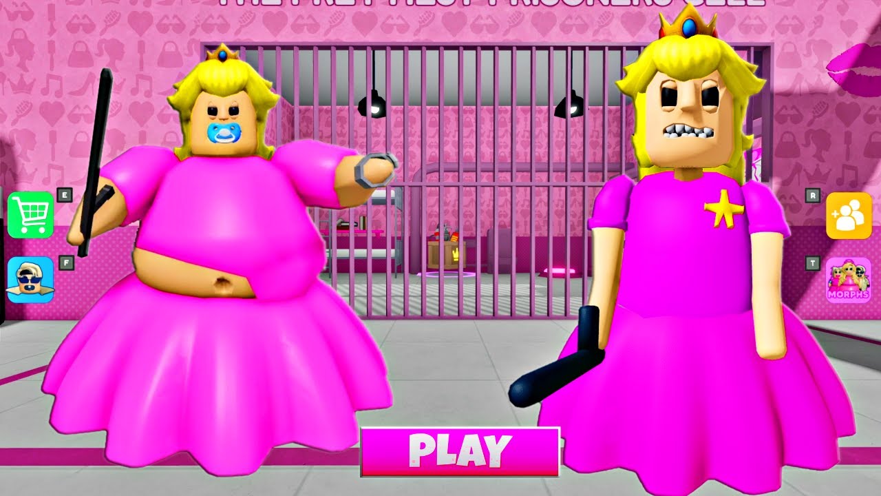 NEW Baby Princess BARRY OBBY Walkthrough Full GAMEPLAY #roblox # ...