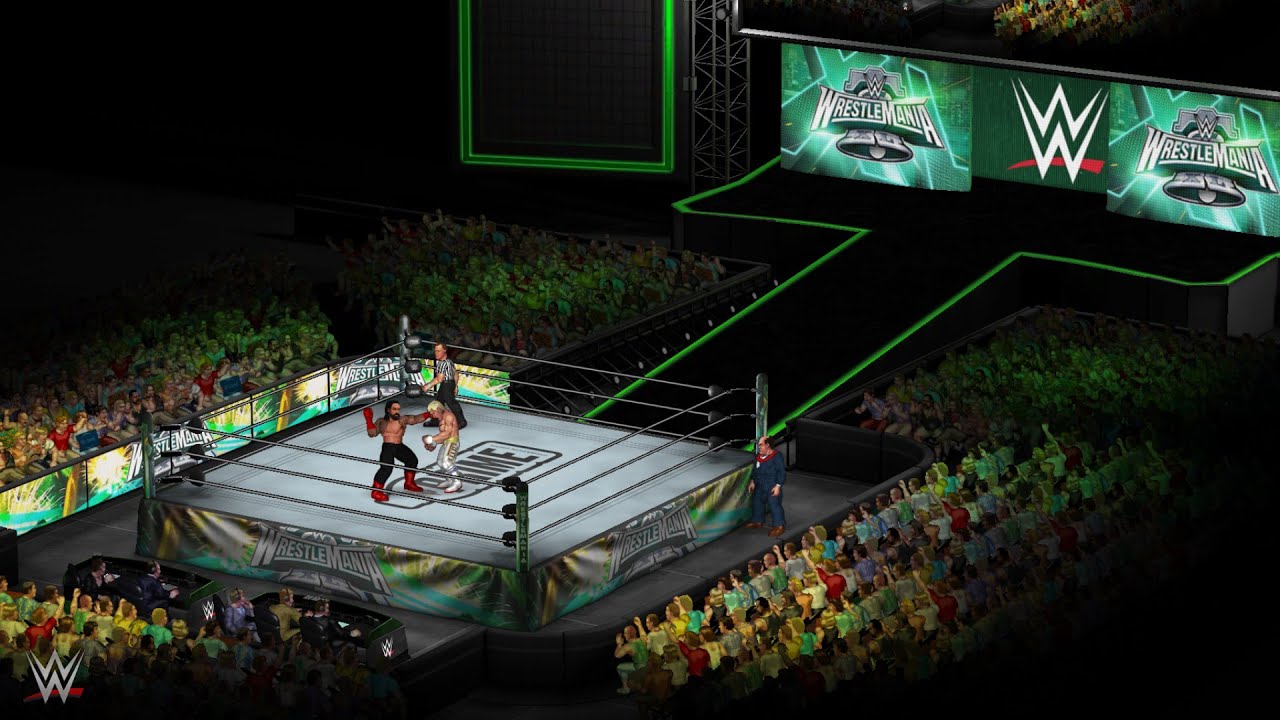 WWE WrestleMania XL Showcase (Fire Pro Wrestling World) - YouTube