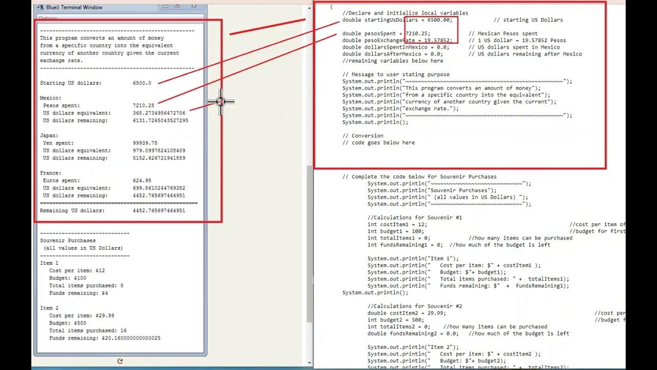 International Currency Conversion Java Program - YouTube