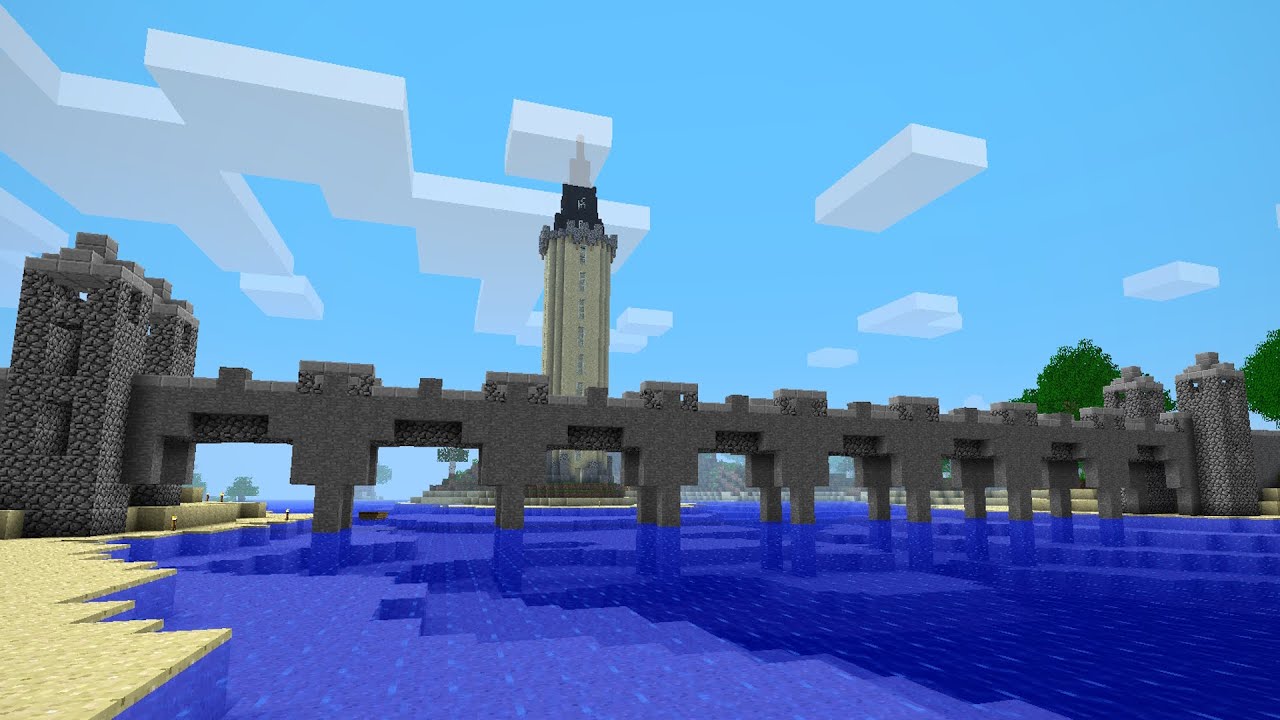 Minecraft Beta Ep. 3: Old Bridge - YouTube