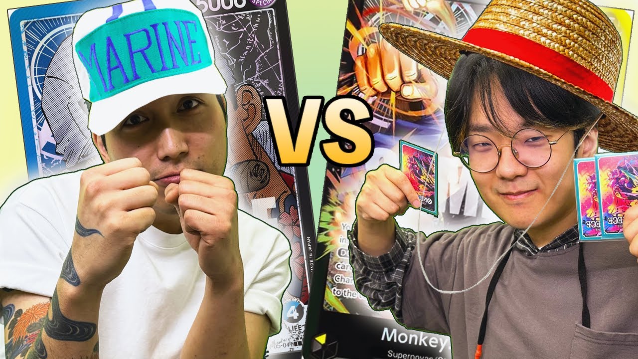 First Time Saka Troubles | EB01 BY Luffy vs Sakazuki | One Piece TCG ...
