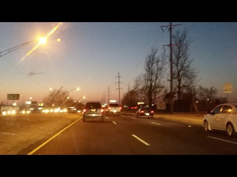 Route 66 At Night - YouTube