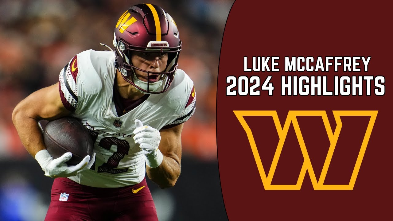 Luke McCaffrey Midseason Highlights🔥| NFL 2024-2025 - YouTube