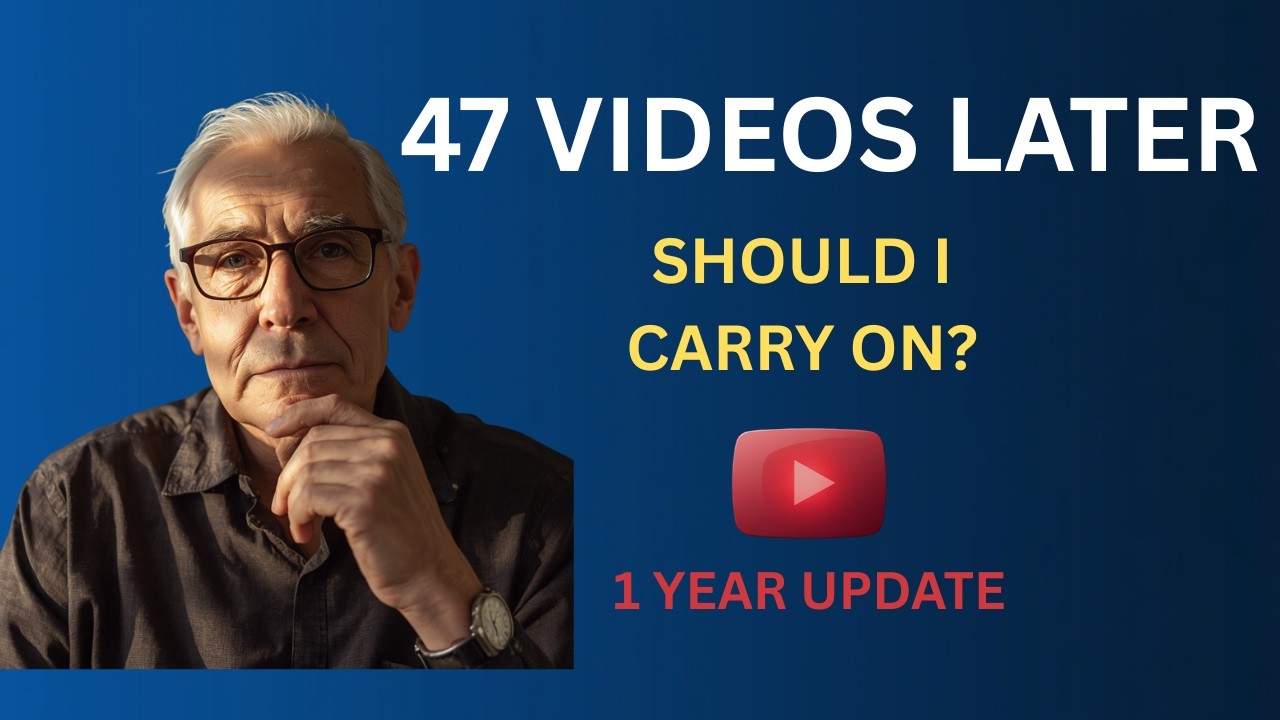 1 At 70, I Started a YouTube Channel — Here's My One Year Update - YouTube