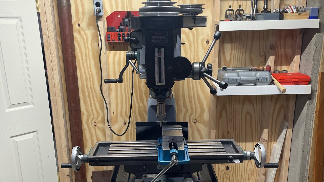 Enco Round Column Mill - Part 2 - YouTube
