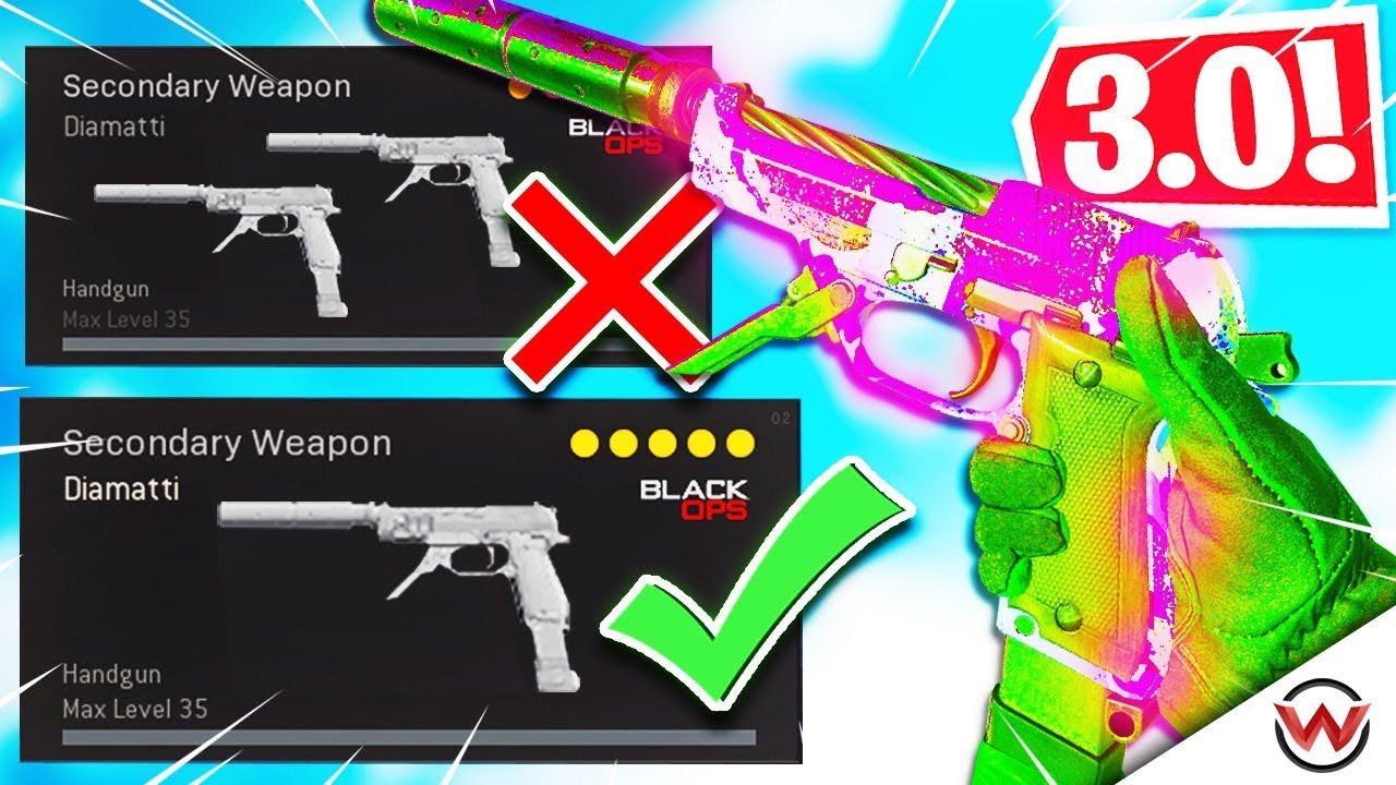 the BEST DIAMATTI PISTOL CLASS SETUP is BUSTED on REBIRTH ISLAND😱(Best ...