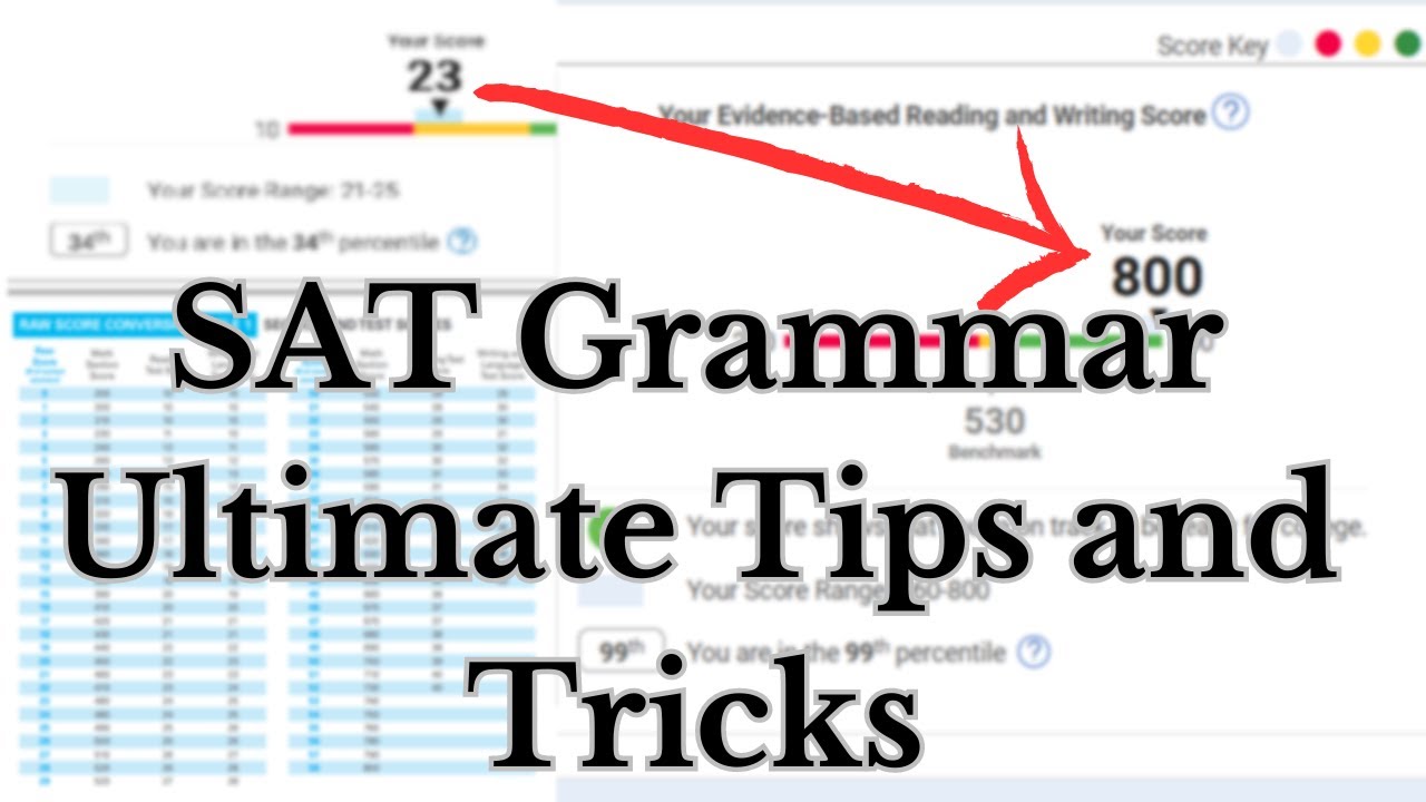 SAT Writing and Language Section ULTIMATE TIPS - YouTube