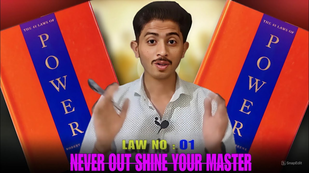 1st law of power 🔥 - " Never Outshine Your Master " | 48 law's of Power ...