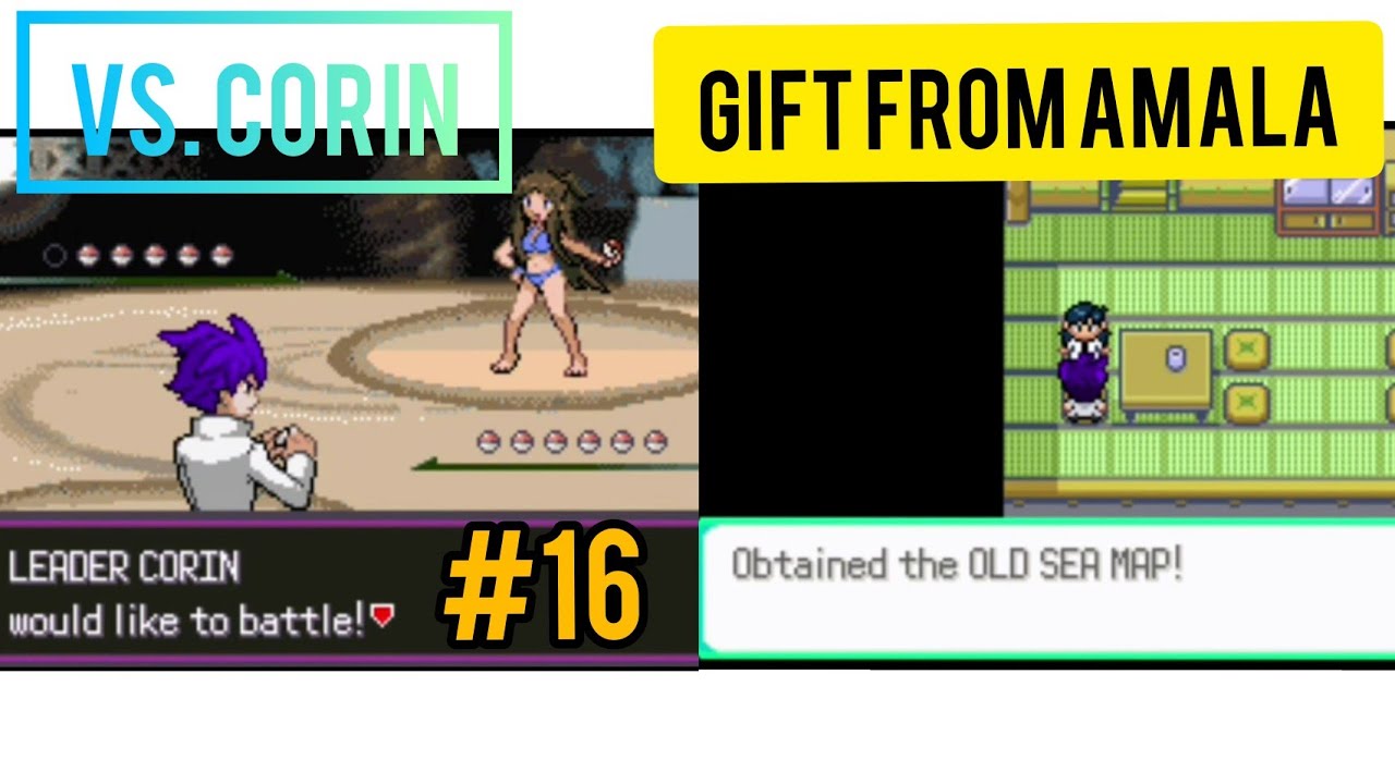 Let's Play: Pokemon Mega Power - Part 16 - Cosmos Gym Leader Corin ...