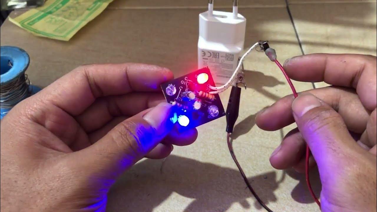 Membuat rangkaian Flip Flop sederhana - YouTube