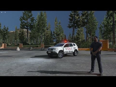 GTA 5 - DUSTER PMESP EM PATRULHAMENTO TESTE - YouTube