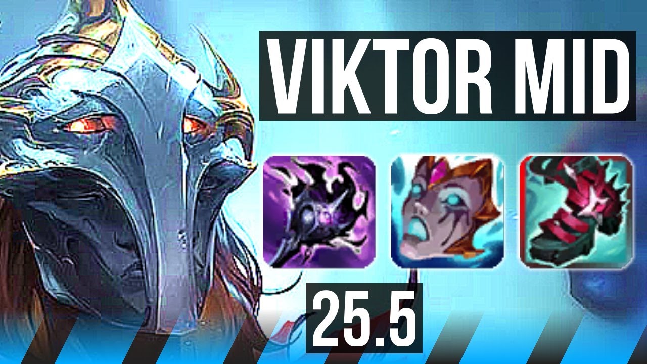 VIKTOR vs YASUO (MID) | 7/2/8 | KR Diamond | 25.5 - YouTube