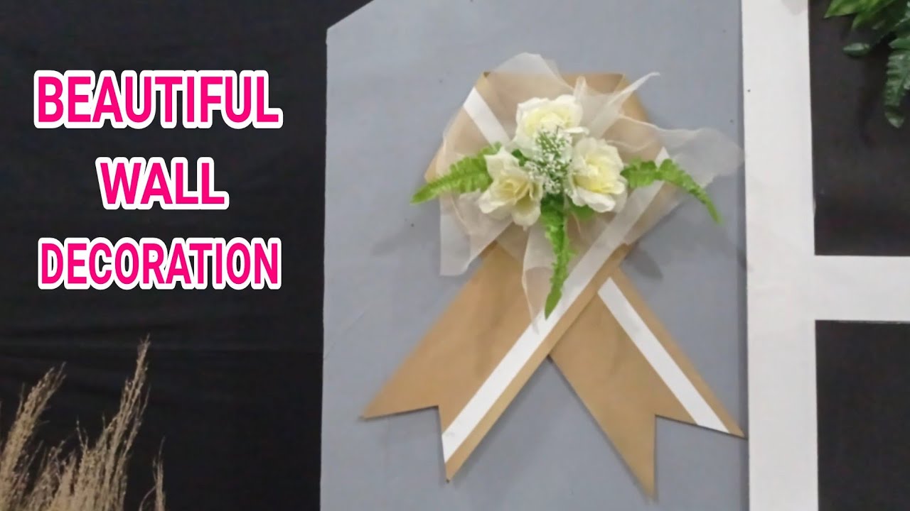 Cara membuat dekorasi dinding dari spoon eva | HOW TO MAKE BEAUTIFUL ...