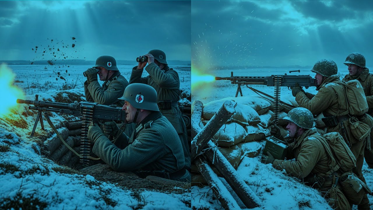 Why the MG42 Lost to America’s .50 Cal Firepower | Historical Warfare ...