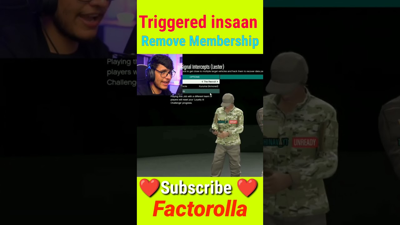 🔥Why Triggered insaan Remove Channel Membership🔥 on @Triggered Insaan ...
