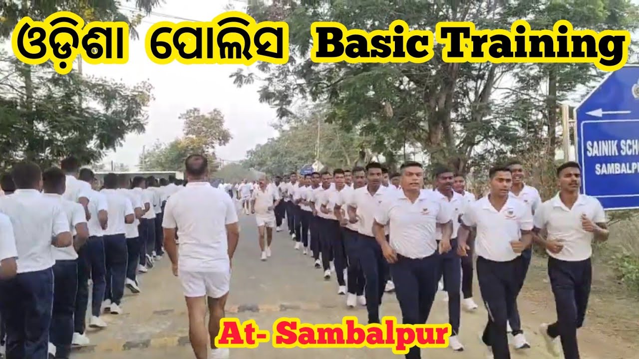 Odisha Police (civil) Constable Basic Training Road Running at BTI ...
