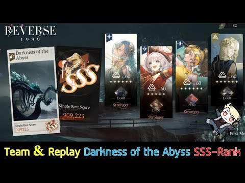 Reverse 1999 : Raid Boss - Team & Replay - Darkness ofthe Abyss - Score ...