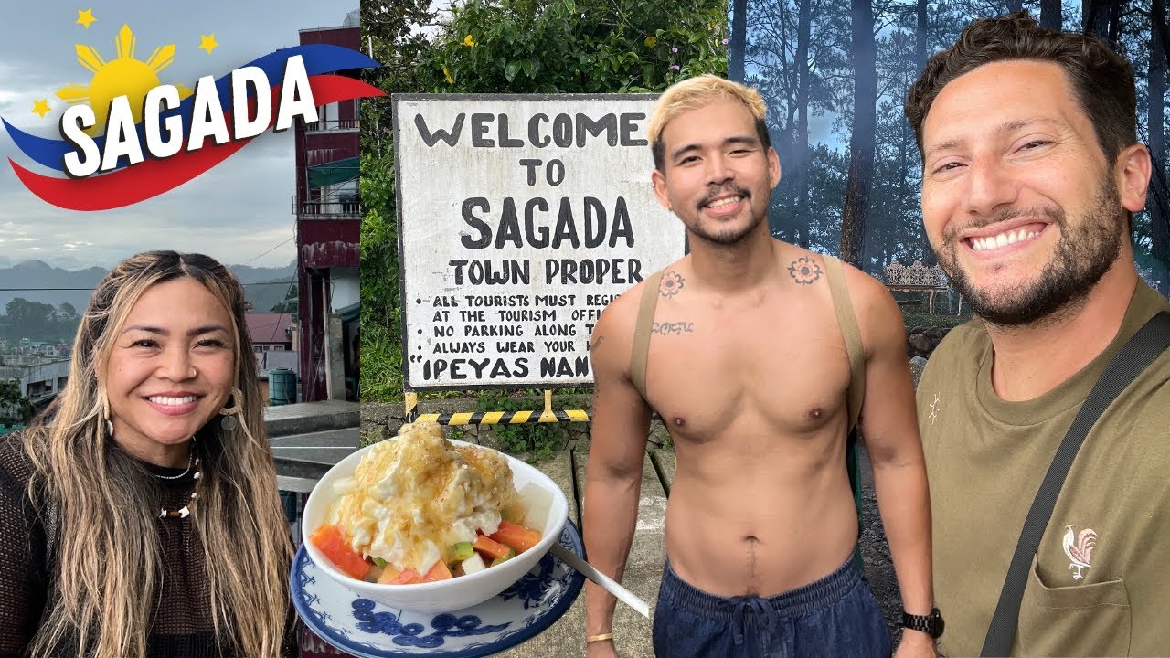 FULL DAY Eating, Shopping, and Exploring SAGADA, Philippines - YouTube