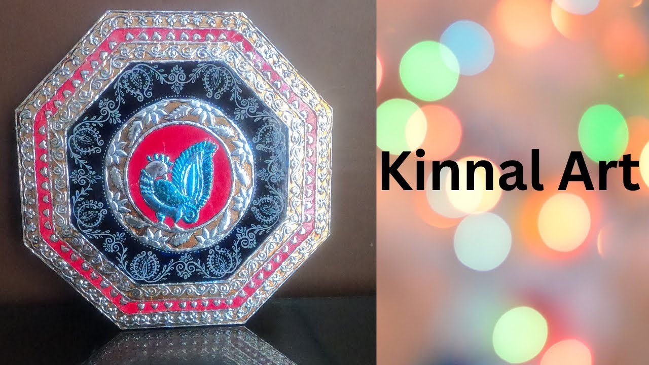kinnal art | How to make kinnal art | Folk art series - YouTube