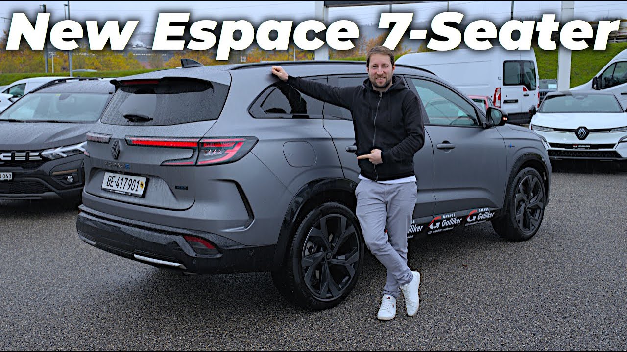 New Renault Espace 7 Seater In-Depth Review - YouTube