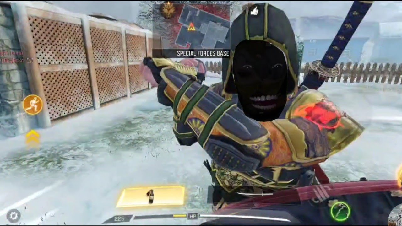 Samurai mode in COD mobile..... - YouTube