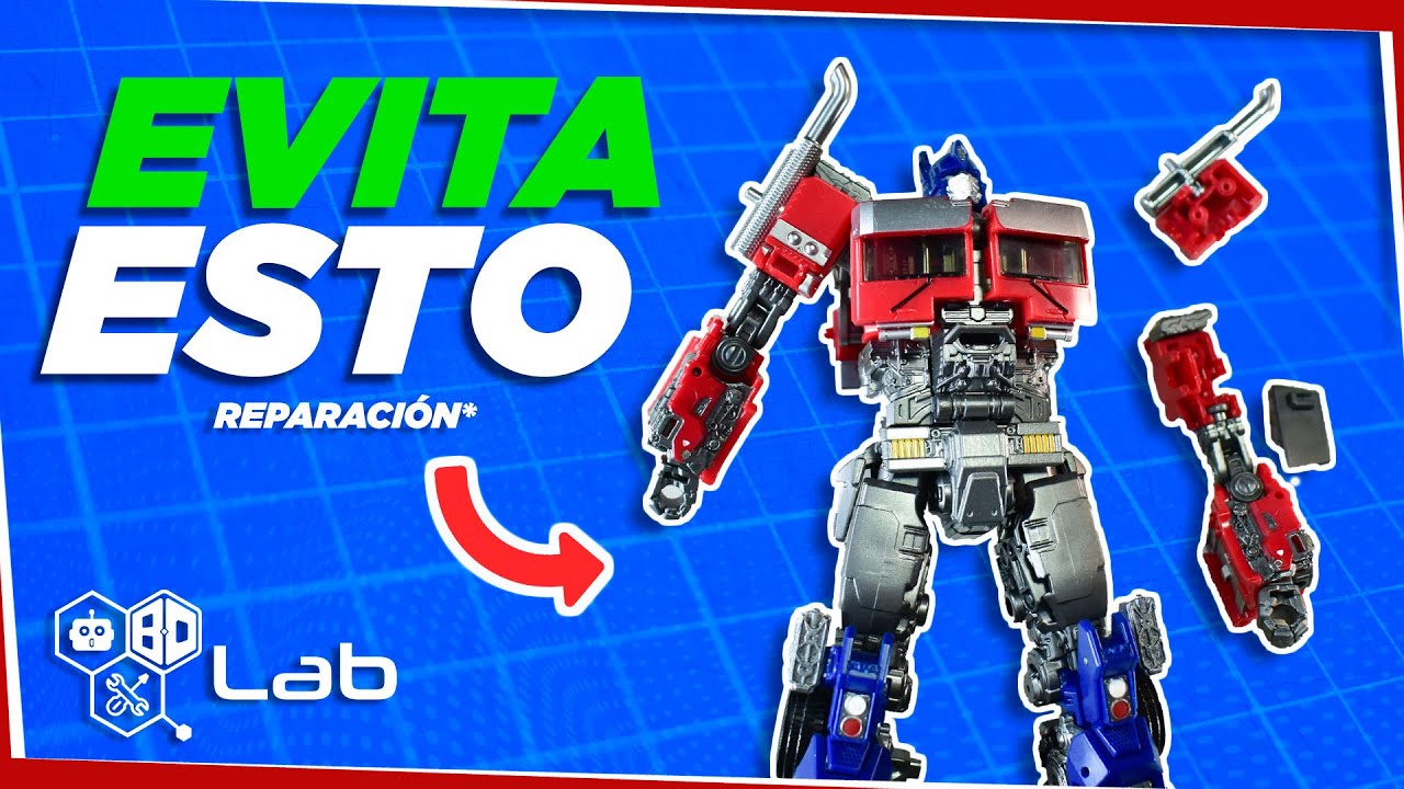 Arregla las articulaciones de OP-01 (Optimus Prime SS-102 KO) ⚙️ | BBO Lab - YouTube