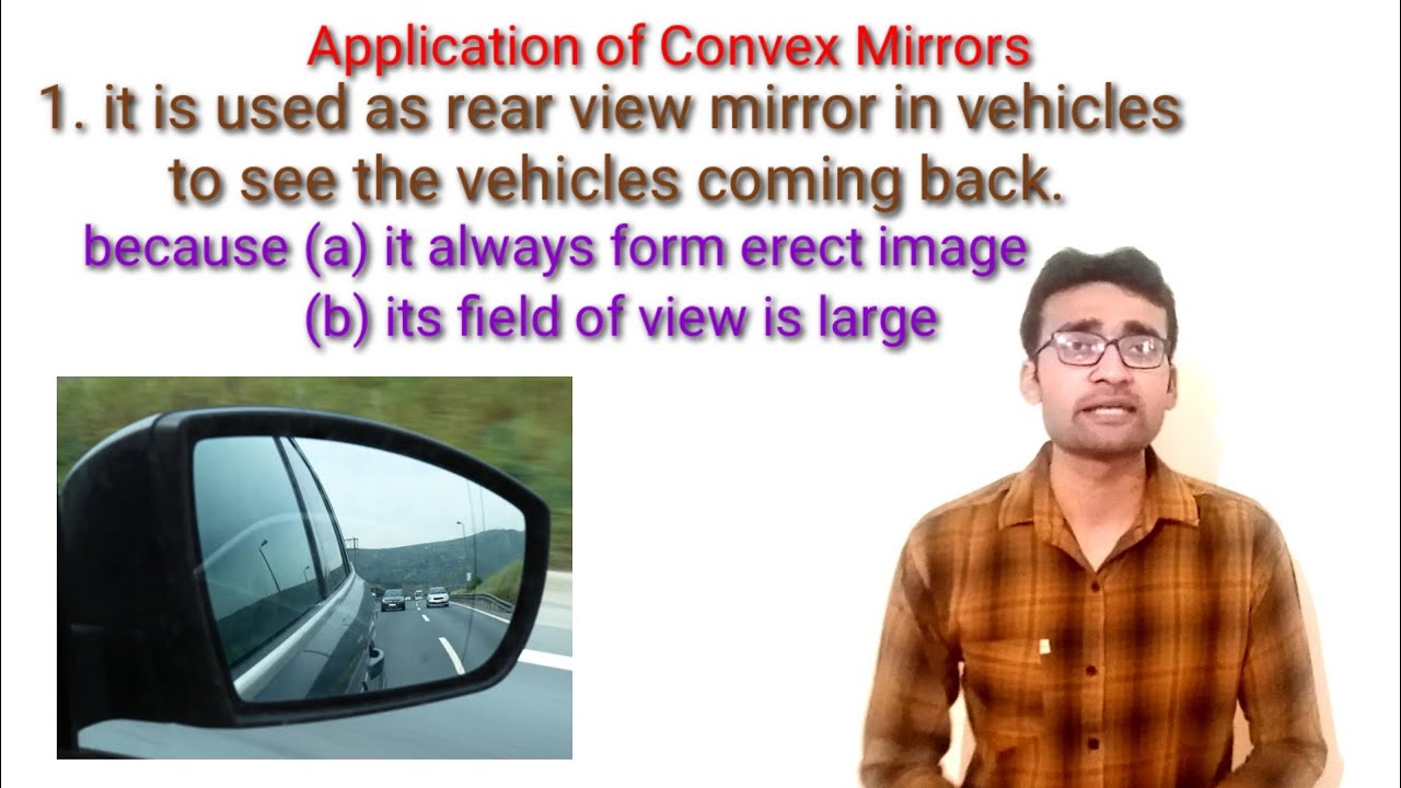 Applications of Spherical Mirrors || applications of convex and Concave ...