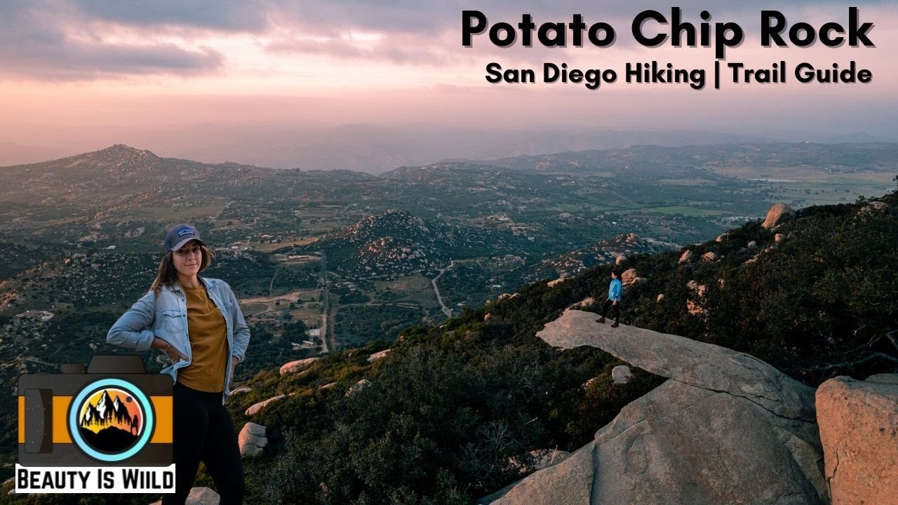 Potato Chip Rock Hike Guide via Hwy 67: San Diego’s Famous Trail - YouTube