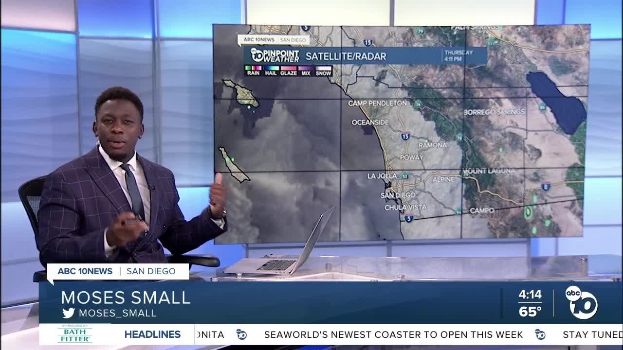 ABC 10News Pinpoint Weather with Moses Small - YouTube