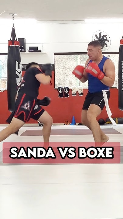 SANDA VS BOXE #sanda #boxe #sparring - YouTube