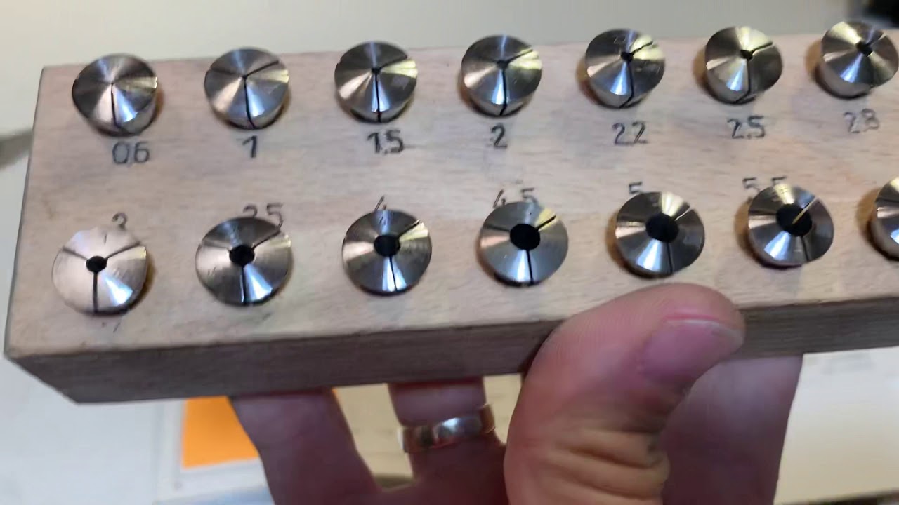 Schaublin B8 Collet Set - YouTube