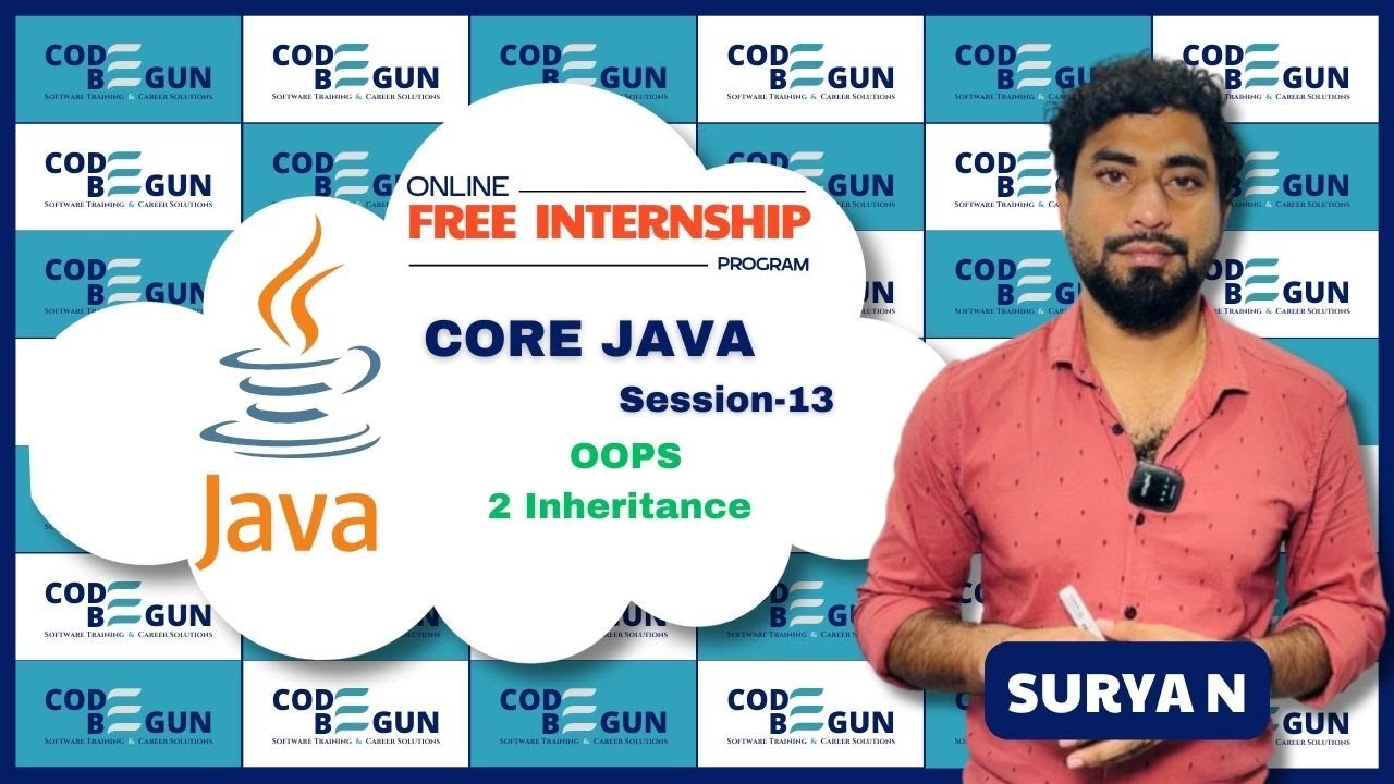 Day 19 of 45 Days Free Internship - CORE JAVA Session -13 - YouTube