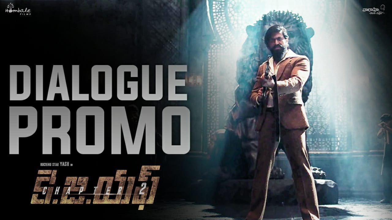 KGF Chapter 2 Dialogue Promo | Rocking Star Yash | Prashanth Neel ...