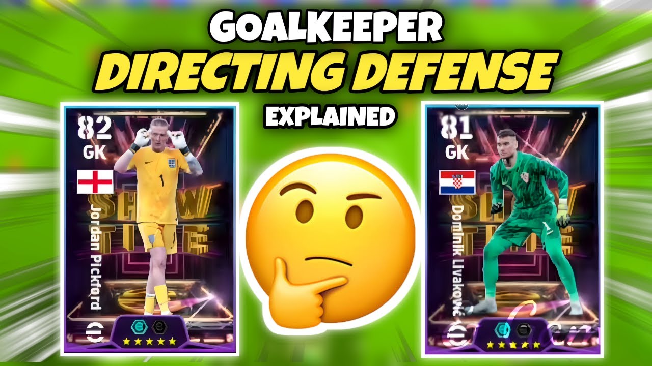 Do NOT Ignore This New GK Skill in eFootball | Goalkeeper Directing ...