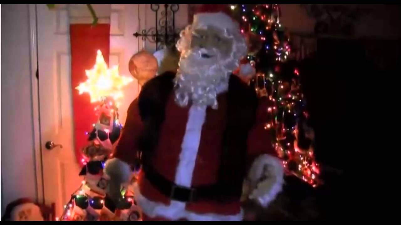 Animated Santa and Mrs Claus - YouTube